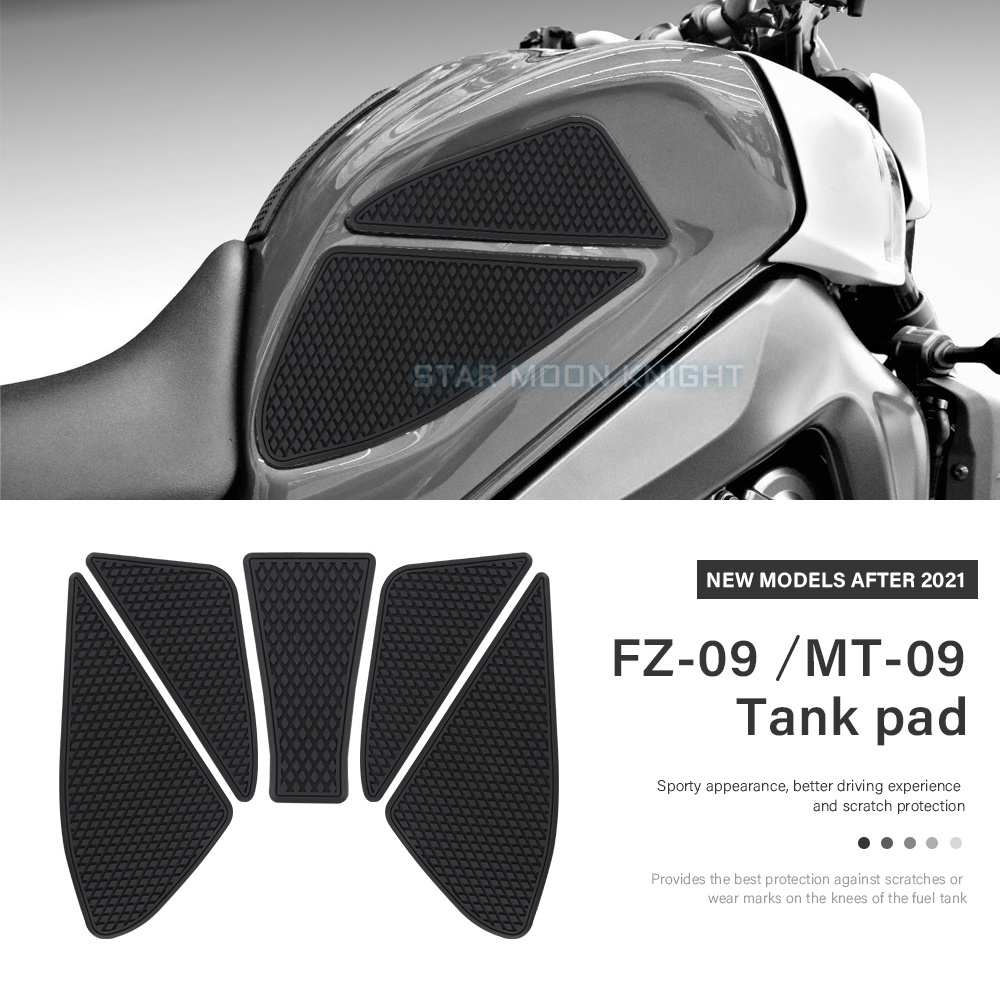 For Yamaha MT-09 MT 09 MT09 FZ-09 FZ09 FZ 2021- Side Fuel Tank pad Tank ...