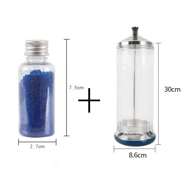 Barber Disinfectant Jar And Salon Barber Disinfection Powder | Shopee ...