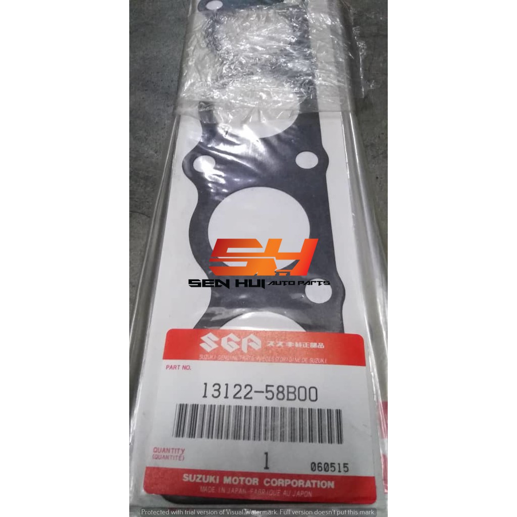 SUZUKI Vitara GASKET surge tank x in man 13122-58B00 Genuine Part ...