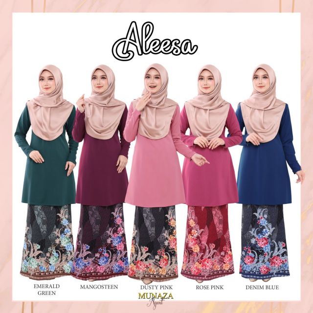 💕🔥Aleesa kurung🔥 💕 baju kurung simple lawa | Shopee Malaysia