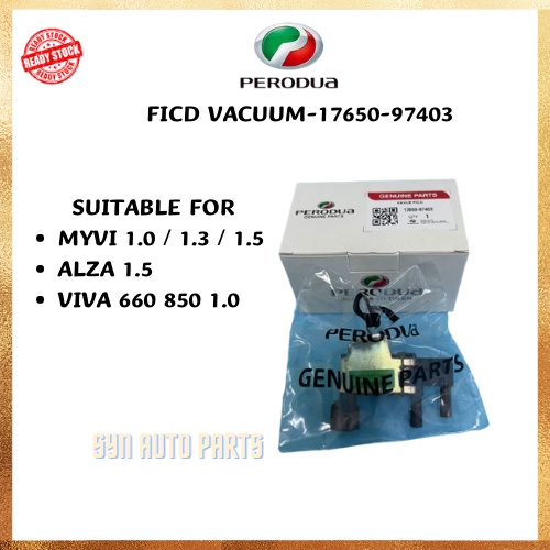136200-2610/17650-97403 FICD VACUUM VALVE PUMP ASSY PERODUA MYVI 1.3 ...