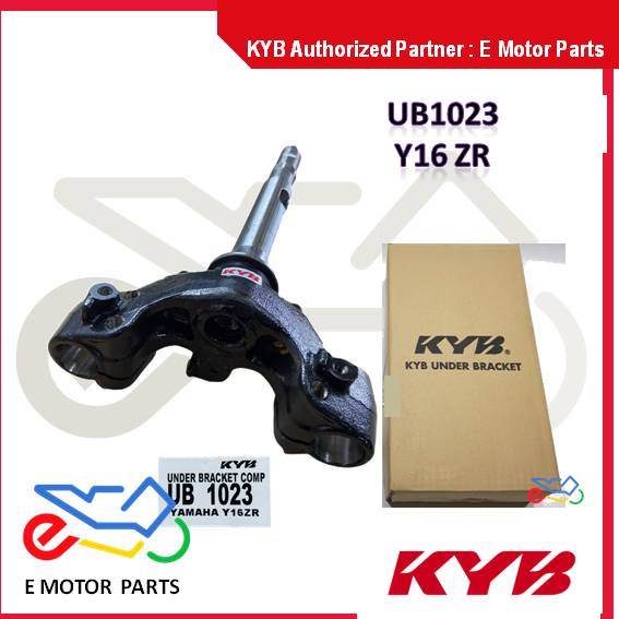 T-FORK LC 135 Y125 Y15ZR Y16 SRL RXZ FZ150 FORK T FORK KYB TIGA KAKI STEERING DAMPER UNDER ...