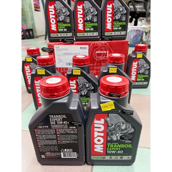MOTUL TRANSOIL EXPERT ROAD / OFF-ROAD TRANSOIL EXPERT 10W-40 ...