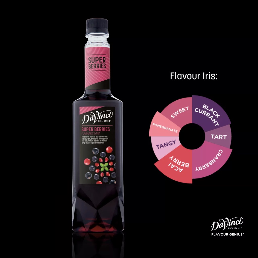 DaVinci Gourmet Super Berries Syrup (750ml) | Shopee Malaysia
