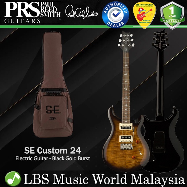 PRS SE Custom 24 Solidbody Electric Guitar HH Pickups With Tremolo and ...