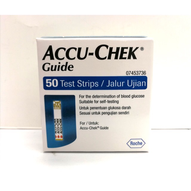 Accu-Chek Guide Test Strips 50 | Shopee Malaysia