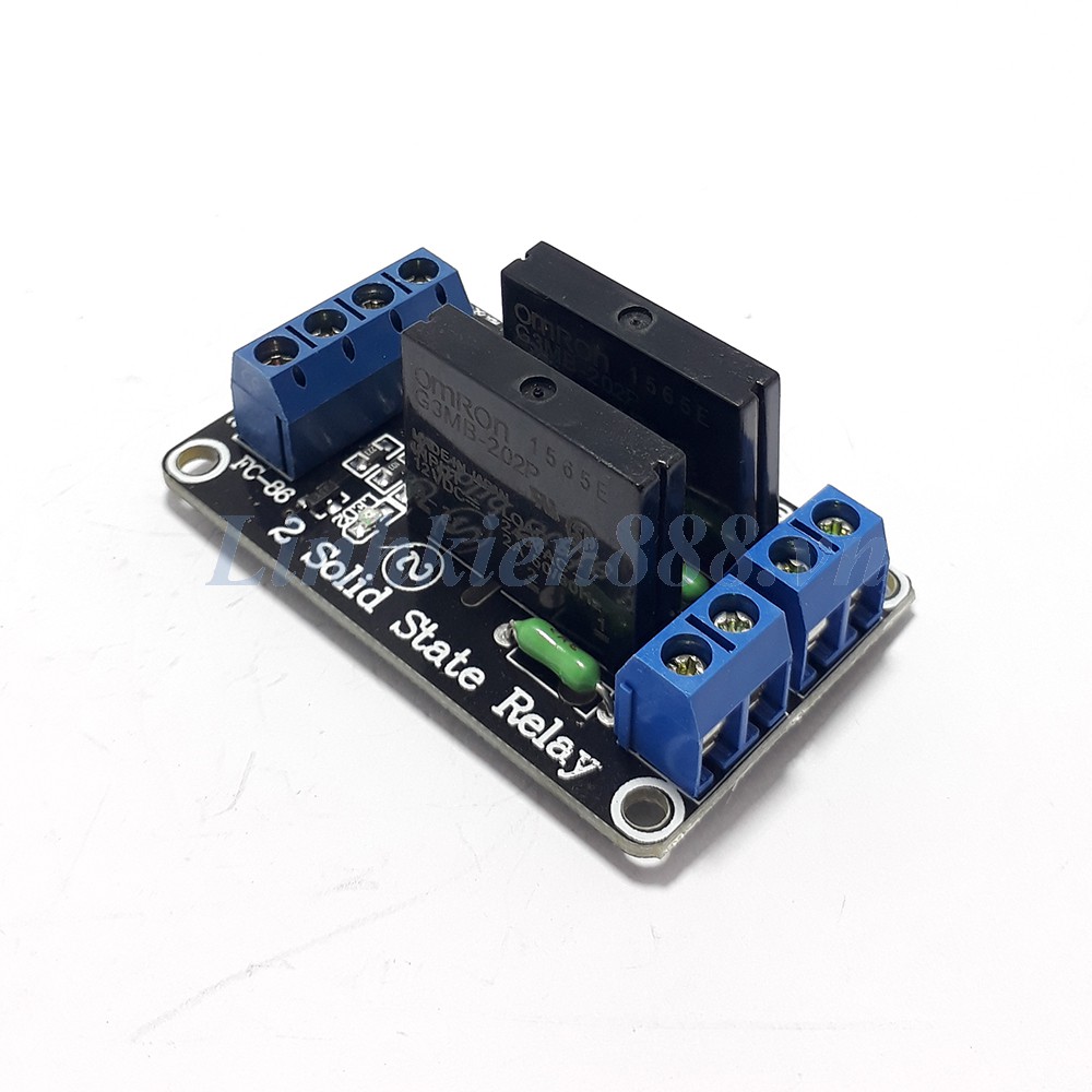 Semiconductor Relay Module Input 12V Output 250V 2A 2 Channel | Shopee ...