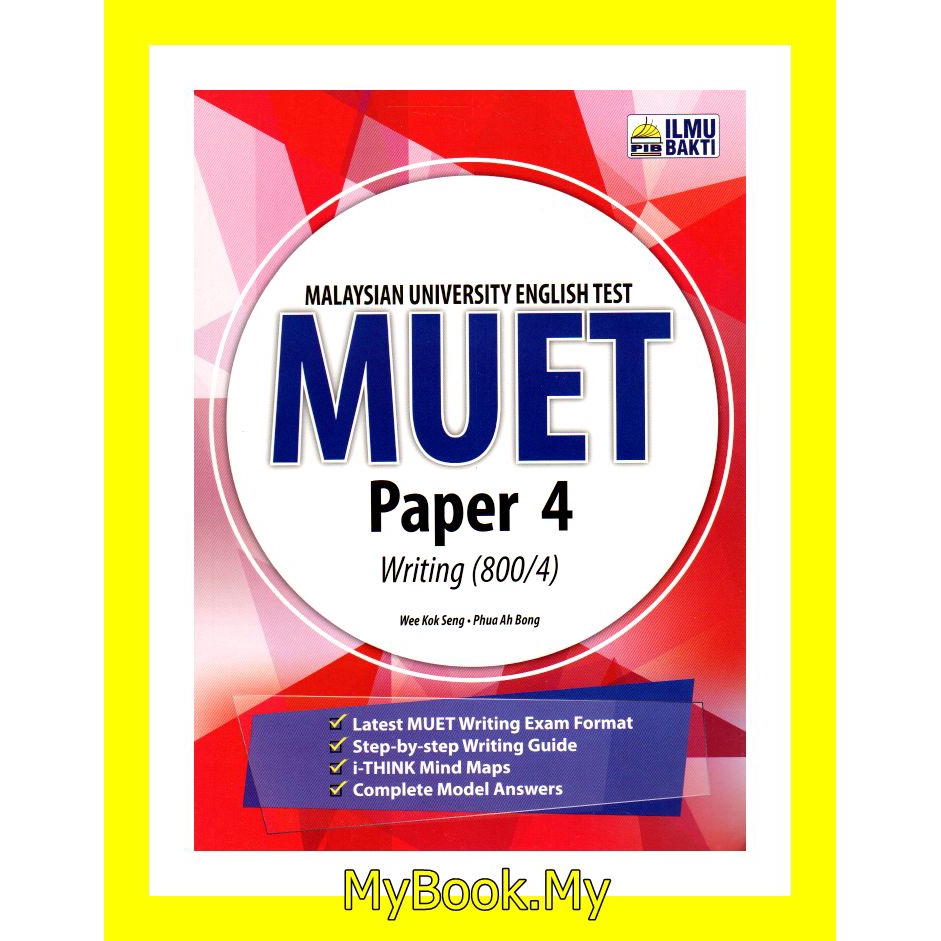 MyB Buku : MUET Paper 4 Writing - Malaysian University English Test ...