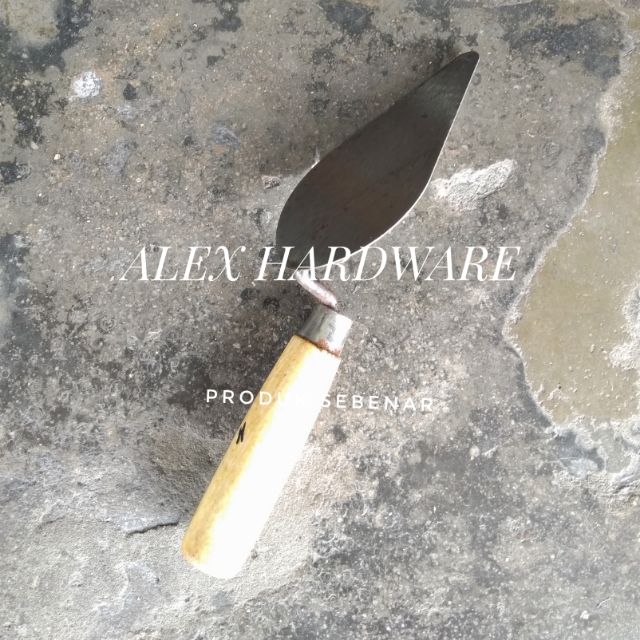 (6") Brick layer cement trowel scoop; sudu simen | Shopee Malaysia