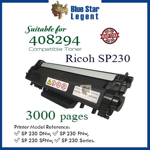 Ricoh SP-230H SP230H SP 230 Compatible Toner for Ricoh Aficio SP230DNW ...