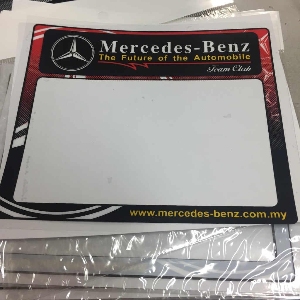 Mercedes Roadtax Sticker | Shopee Malaysia