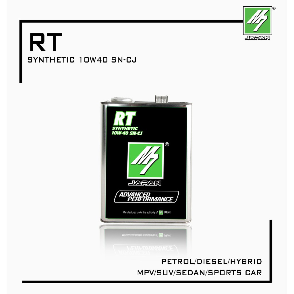 M7 Semi Synthetic RT Engine Oil SN 10W-40 4L | Shopee Malaysia