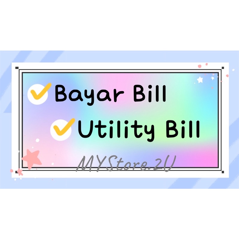 Utility Bill Payment / Bayar Bill | Shopee Malaysia