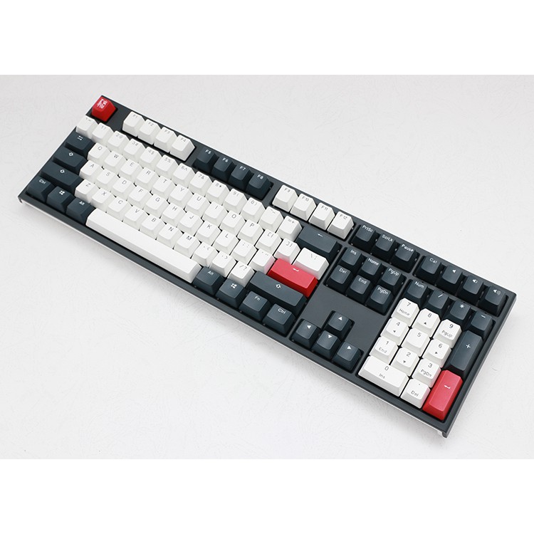 DUCKY ONE 2 TUXEDO MECHANICAL KEYBOARD - TUXEDO - MX SILENT RED ...