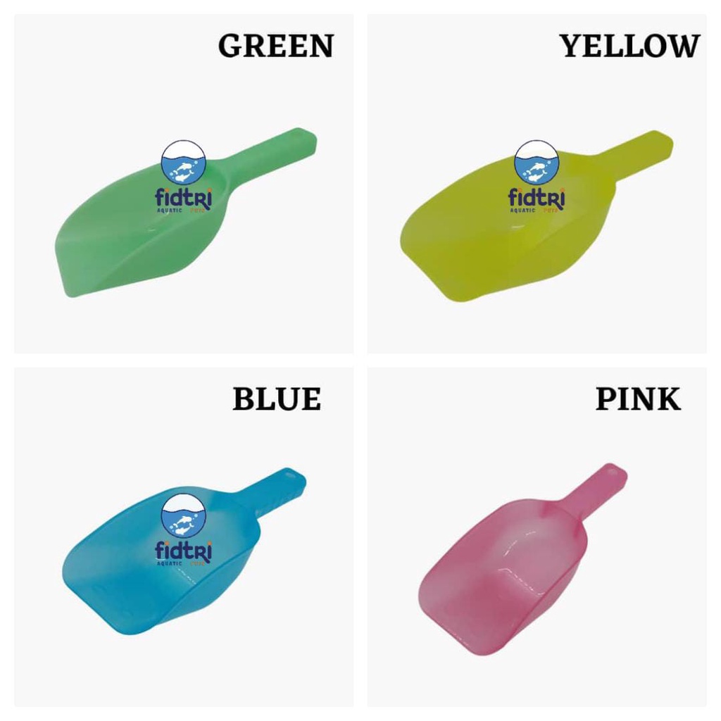 Murah Colorful Pet Cat Dog Kitten Puppy Food Scoop / Penyodok Makanan ...