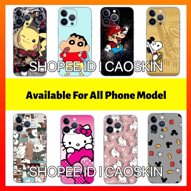 Phone Back Protector Back Sticker手机背膜/背膜/彩色背膜 Sticker Phone Sticker ...