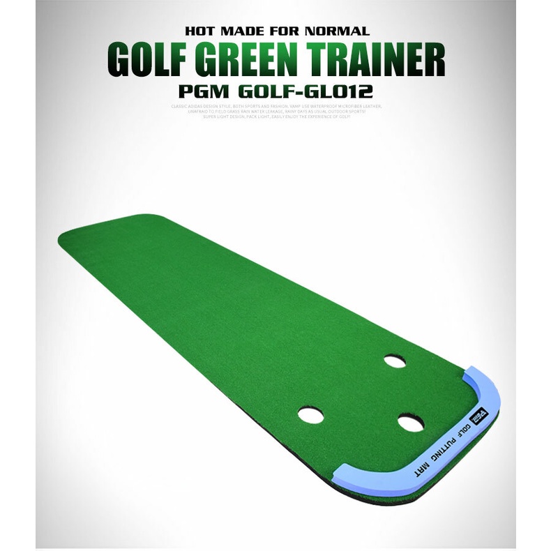 PGM Golf Green Putting Mat with Blocking Arc Cushion | Shopee Malaysia