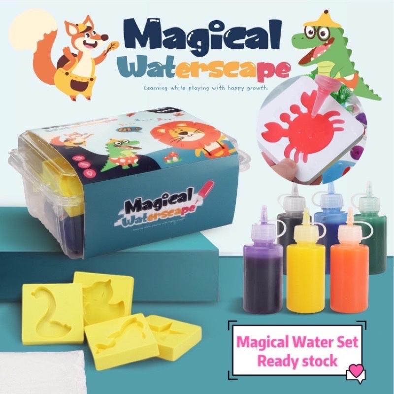 [Ready Stock]DIY Magical Waterscape Educational Toys Magic Water Kids ...