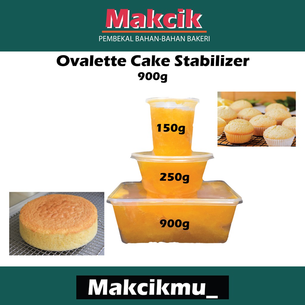 Ovalette Halal / Ovalet / 900g / Cake Stabilizer / Super Sponge ...