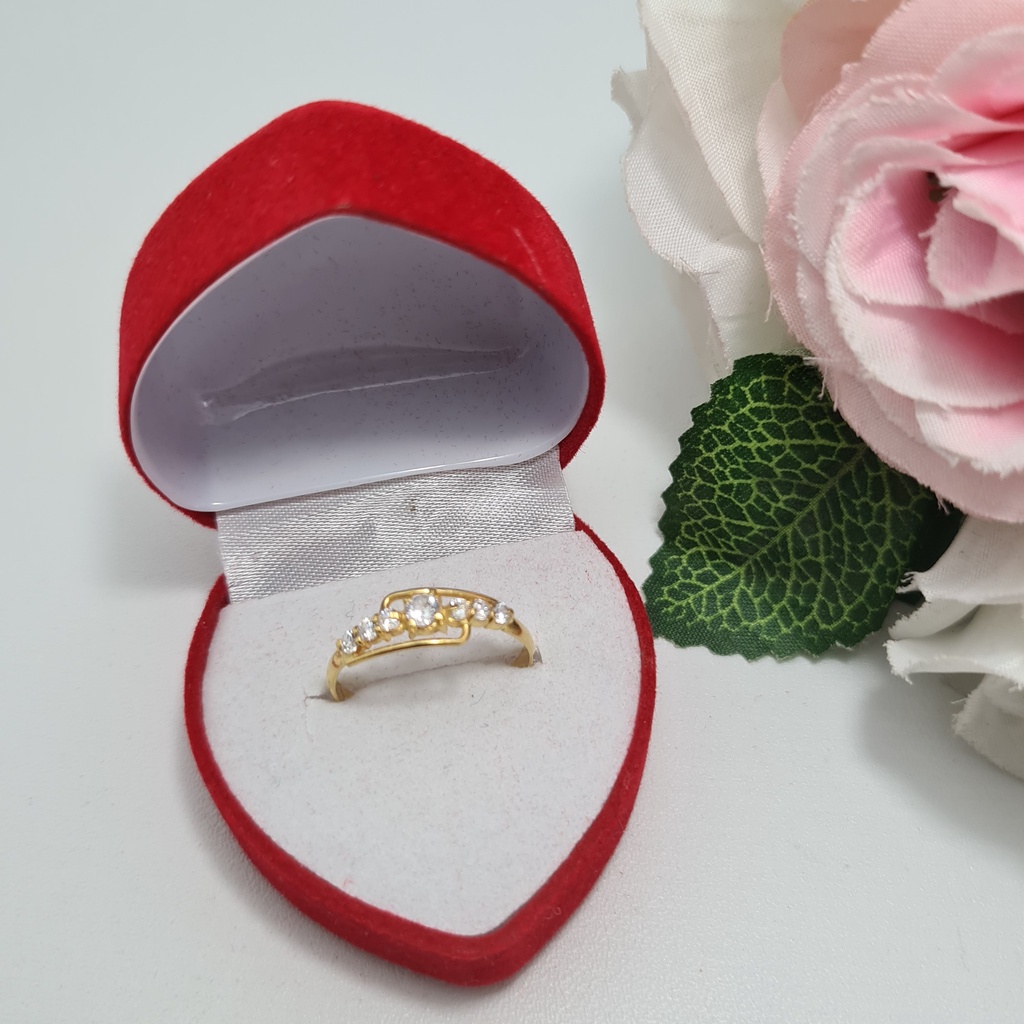 PUTIH MATA 7 A White Eye Light Gold Ring | Shopee Malaysia
