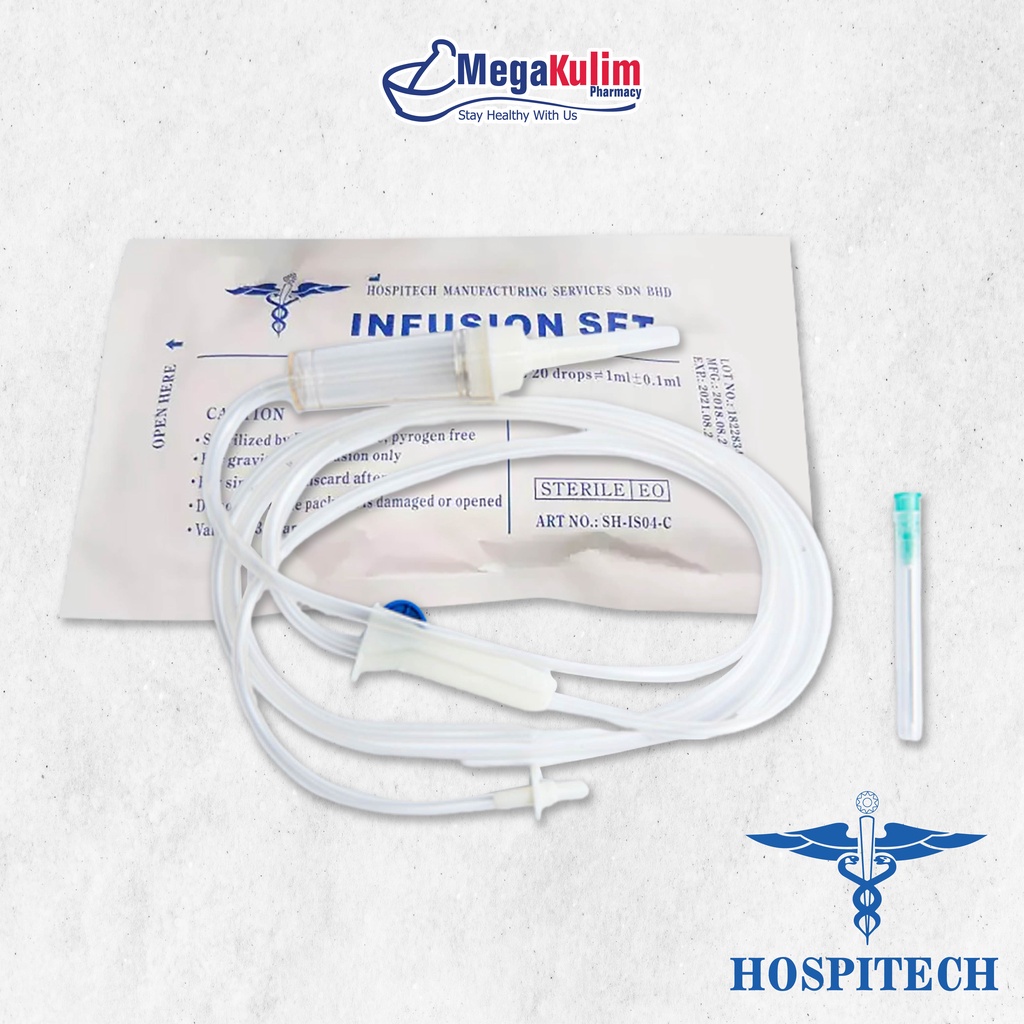 Hospitech Sterile IV Infusion set | Shopee Malaysia