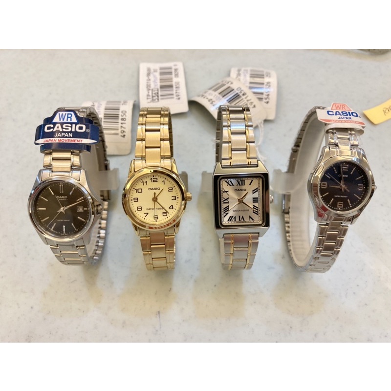CASIO LADIES WATCH ORIGINAL CASIO WATCH ONE YEAR WARRANTY | Shopee Malaysia