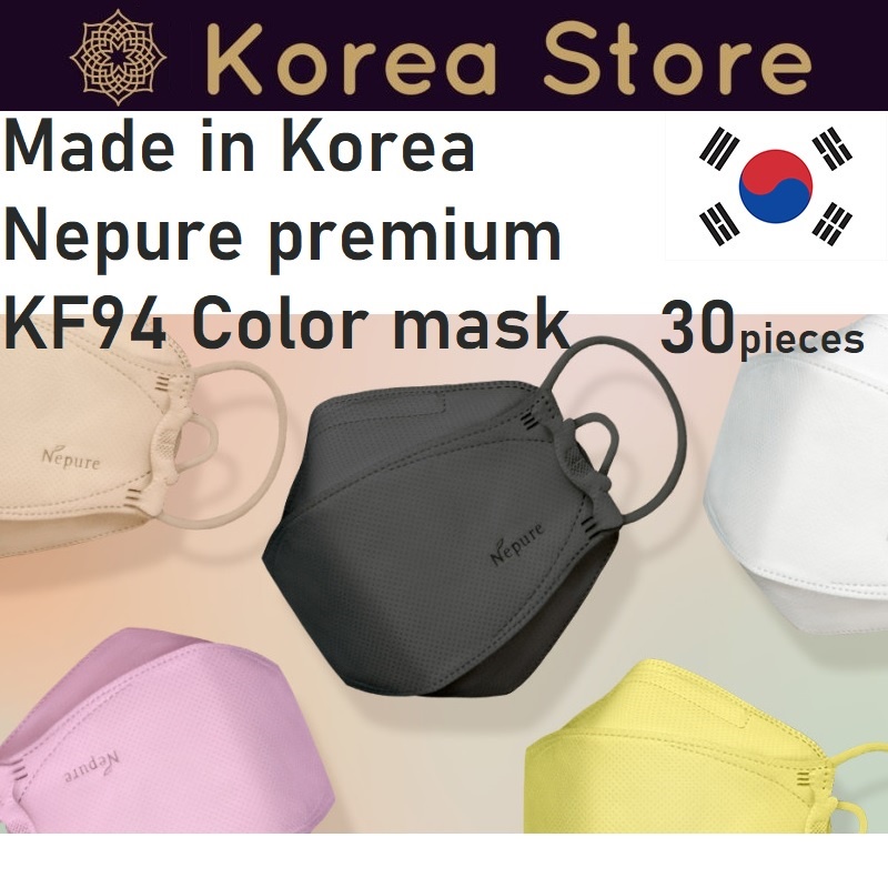 made in korea New Nepure premium KF94 30 keping (5 helai dalam kantung) - Made in Korea New ...