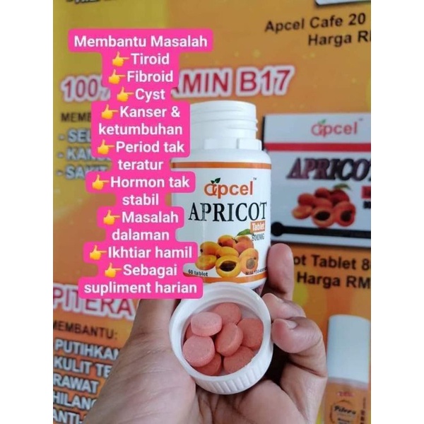 🔥 hotSALE 🔥 produk VIRAL. APRiKOT APCEL | Shopee Malaysia