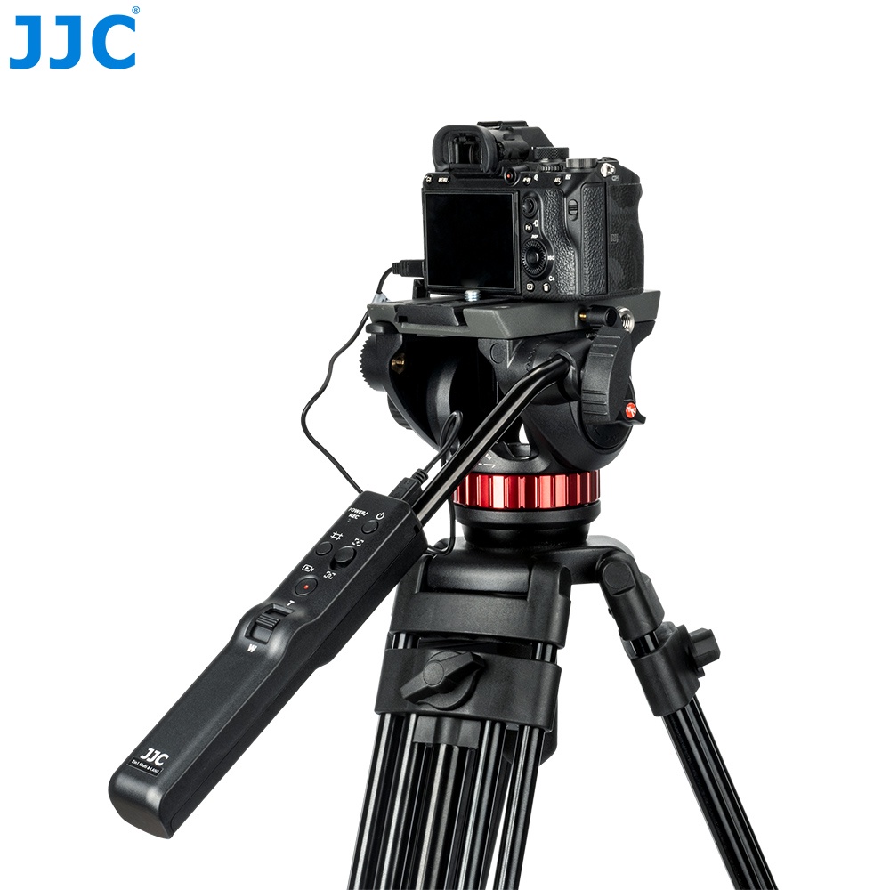 JJC TPR-M1 Tripod Pan Bar Handle Remote Controller Panning Tilting Grip ...