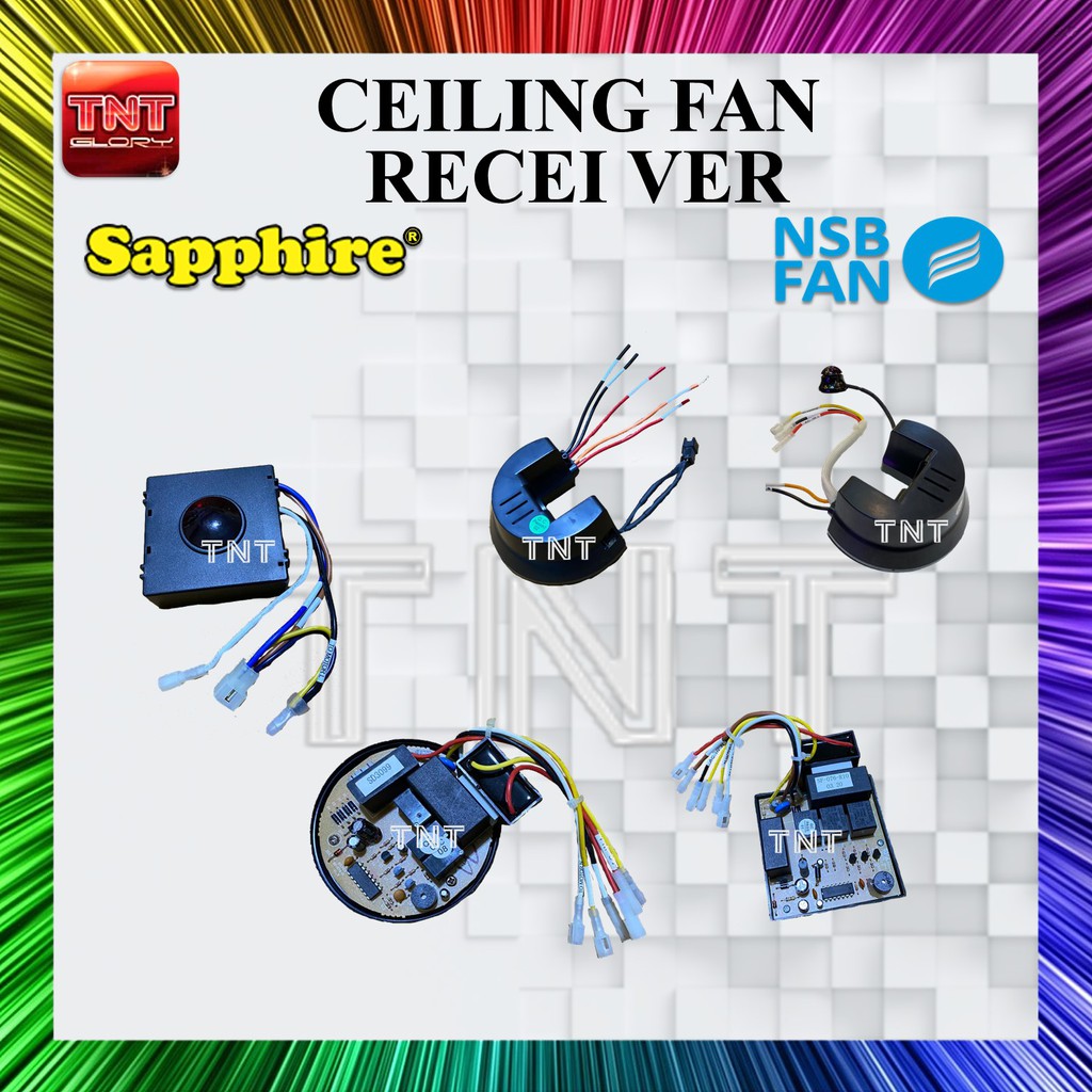 CEILING FAN Original Light Lamp Receiver-NSB N led-X-TREME/MAX-VORTEX ...