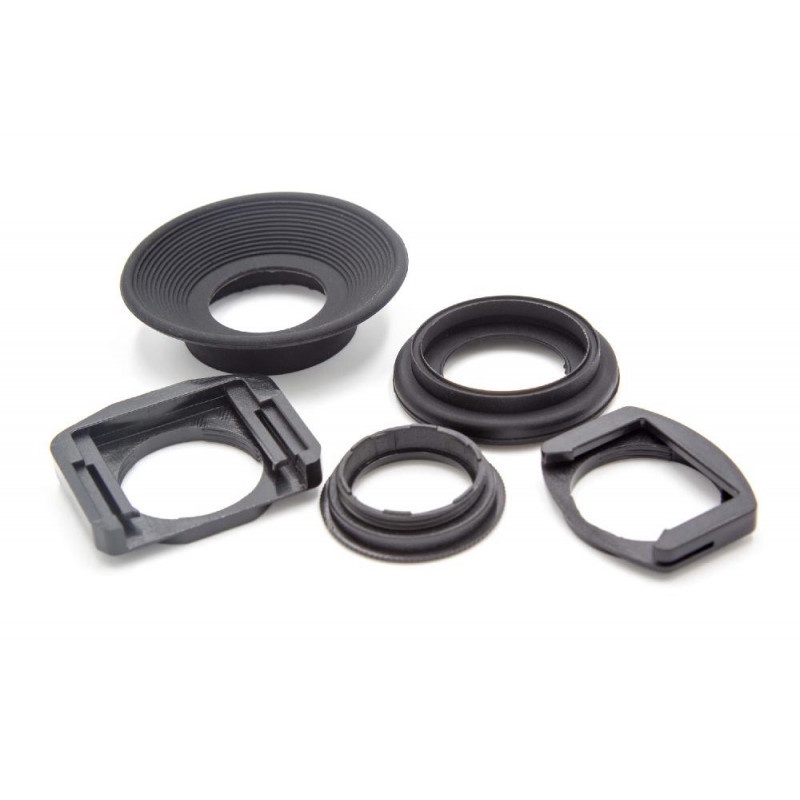 5 in 1 Rubber Viewfinder Eye cup Eyepiece Set | Shopee Malaysia