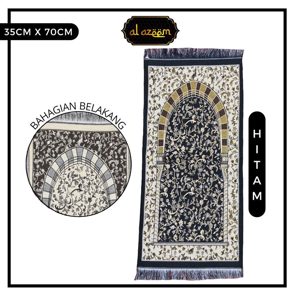 Sejadah Tenun Travel Raudhah 35cmx35cm Sejadah Muka 35cmx70cm Sejadah ...