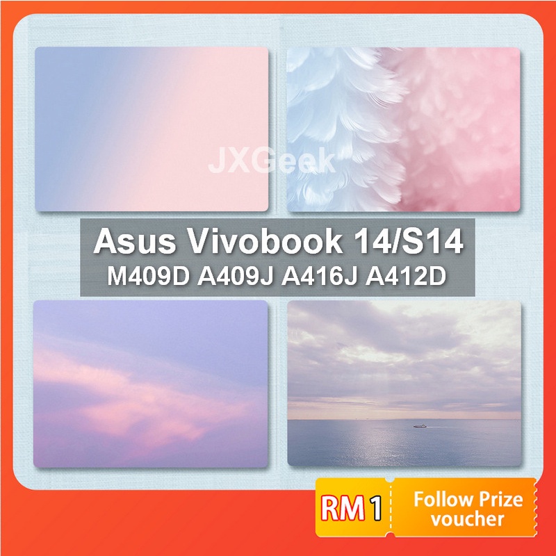 Sticker Laptop Asus 3 Sides Laptop Skins Asus Vivobook 14 S14 M409D ...