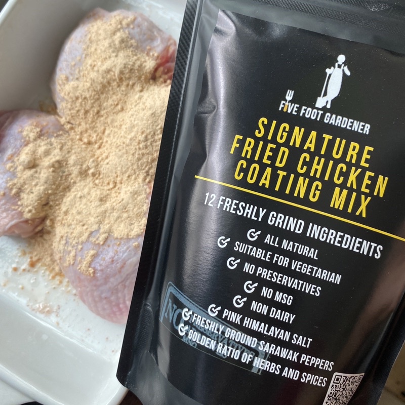 *READY STOCK* HEALTHY FRIED CHICKEN COATING MIX ( ALL NATURAL ) No MSG ...