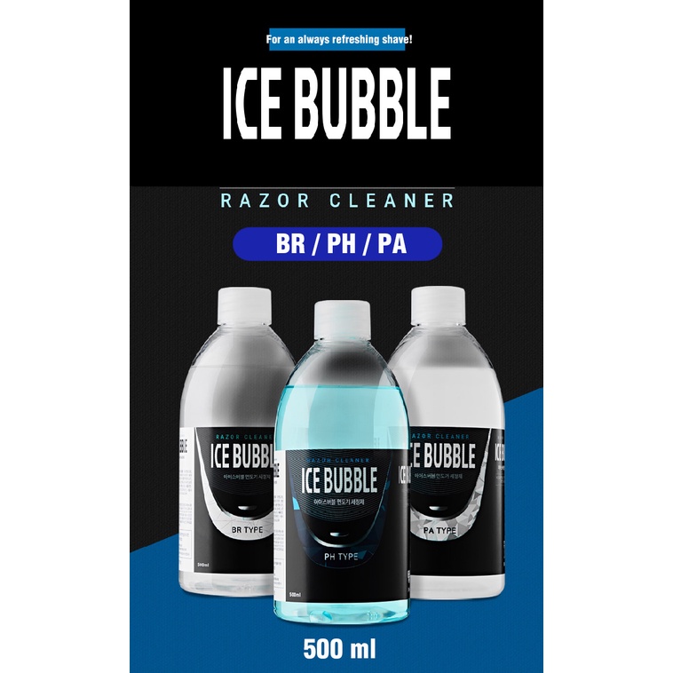 [ICE BUBBLE] Razor Cleaner Refill (500ml) #Compatible with Philips ...