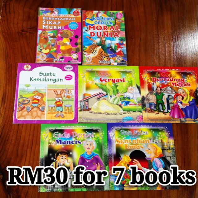 Malay Stories Book with Moral Values | Shopee Malaysia