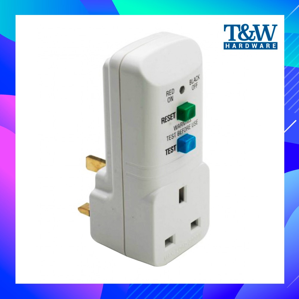 PDL ELIMIT Earth Leakage Circuit Breaker ELCB RCD Adaptor with SIRIM [T ...