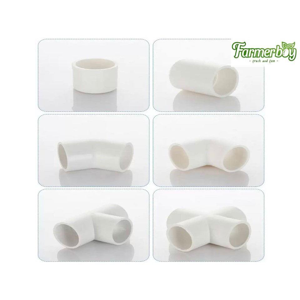 PVC Pipe Joint Fitting Connector Penyambung Paip FOR DIY/Conduit/XXX ...