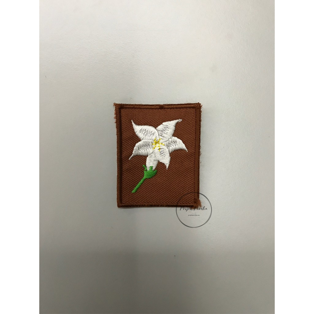 [PANDU PUTERI] Lencana Patch Pandu Puteri Persatuan Uniform Kokurikulum ...
