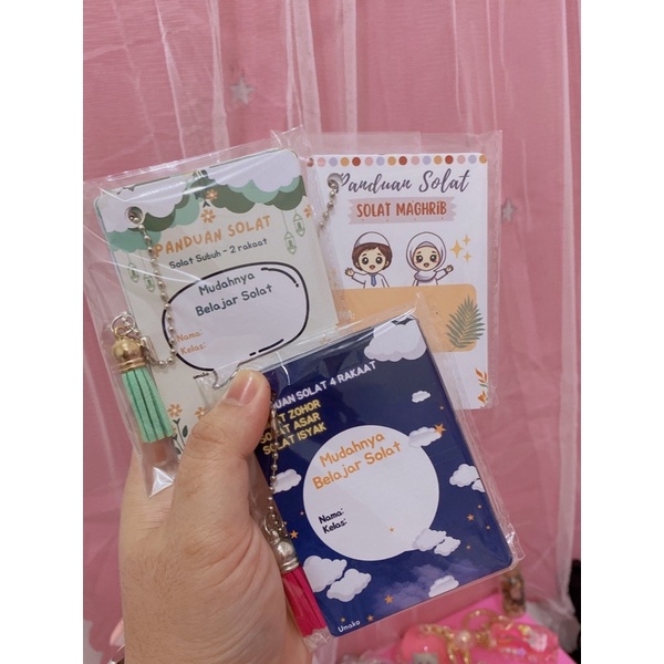 Set Belajar Solat Lengkap Bacaan, Rumi dan Terjemahan/Pocket Size ...