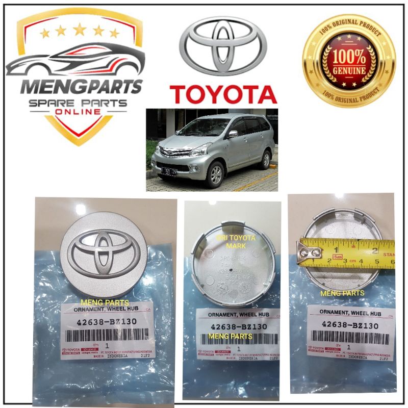 ORIGINAL TOYOTA AVANZA F601,F602,F651 F652 2006Y-2015Y G,S SPEC WHEEL ...