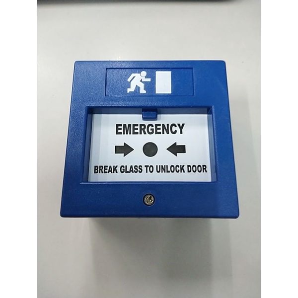 Ebelco Emergency Break Glass (blue color) | Shopee Malaysia