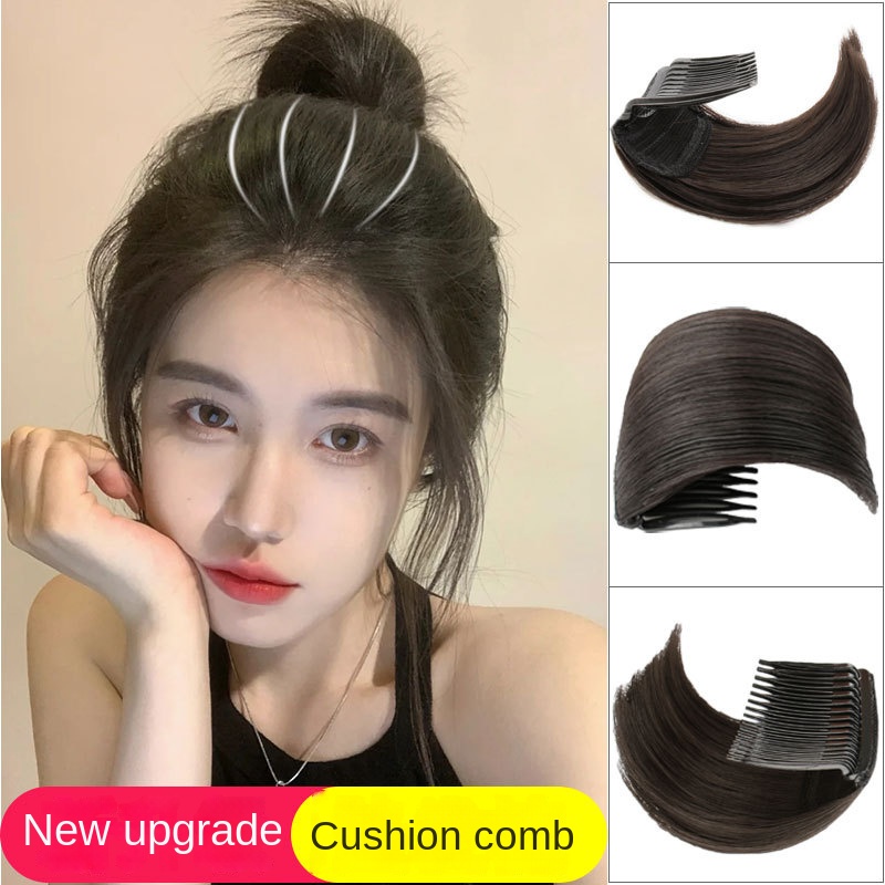 Wig Piece Female Increase Hair Volume Pad Hair Root Fluffer Simulation ...