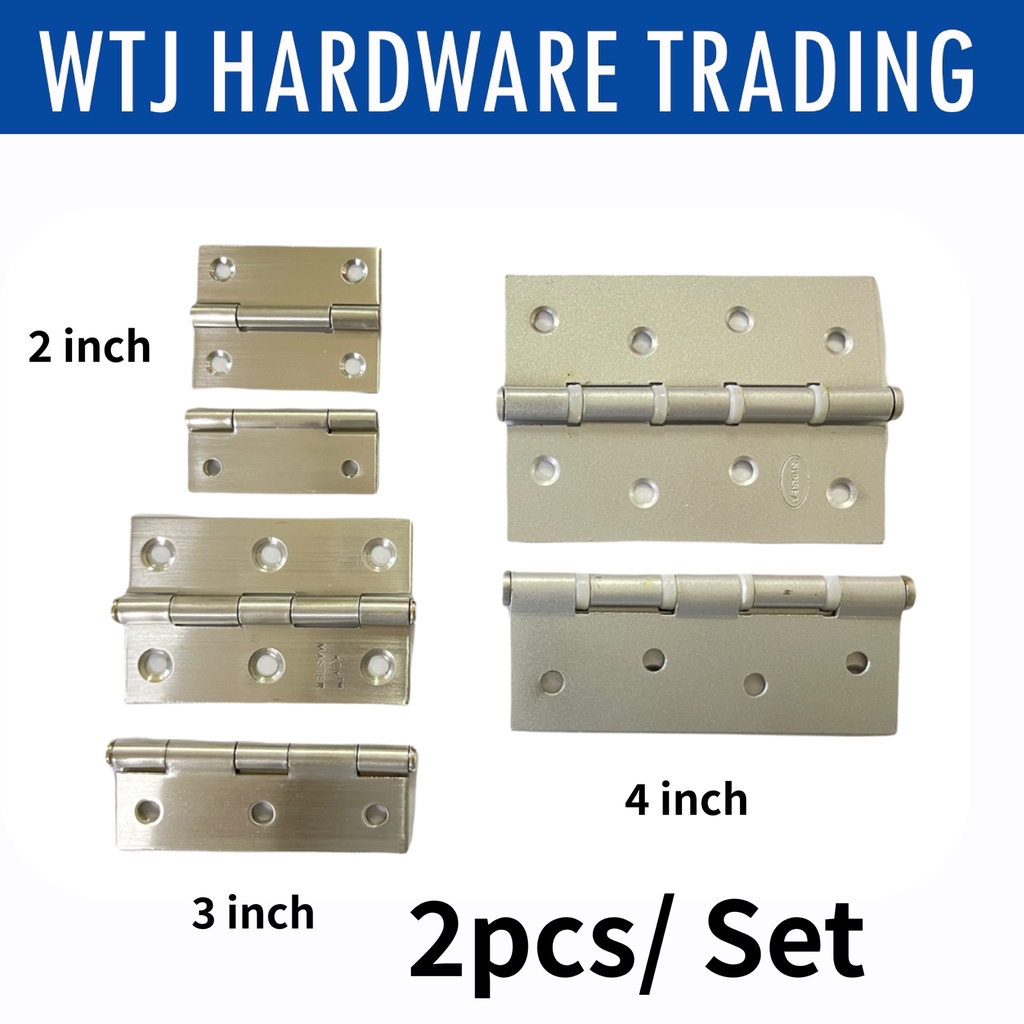 2" -3"- 4" S.Steel hinges/ buterfly pintu/ Door Hinges/ Engsel Pintu ...