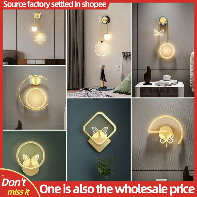 New Style!LED Indoor Eye Protection Wall Lamp, Bedroom Bedside Modern ...