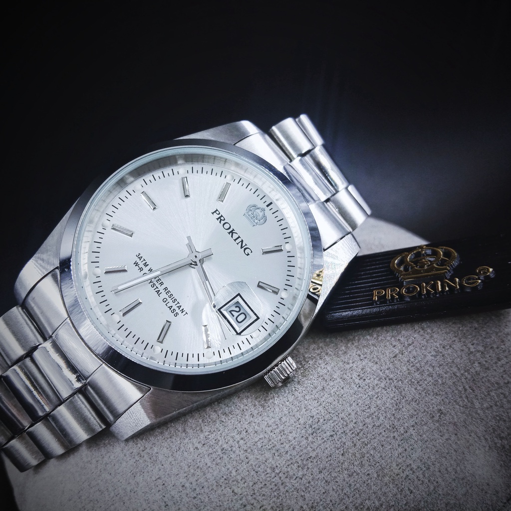 Proking Stainless Steel Analog Men's Watch | Shopee Malaysia