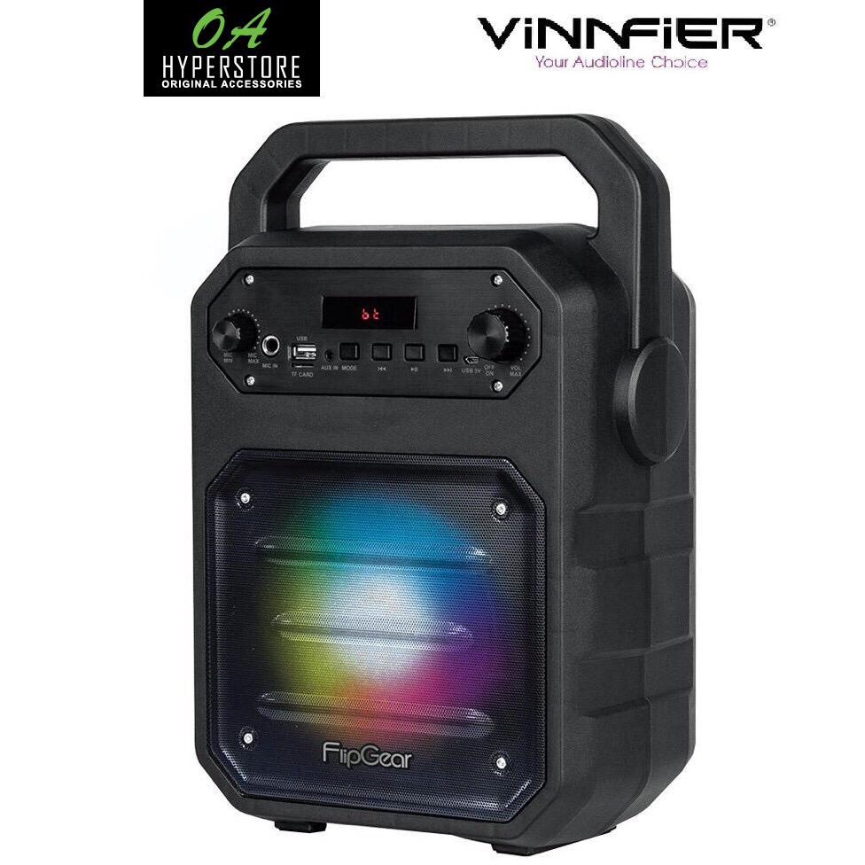 FlipGear by Vinnfier Tango Air 3 WM Bluetooth Portable Speaker (Black) | Shopee Malaysia