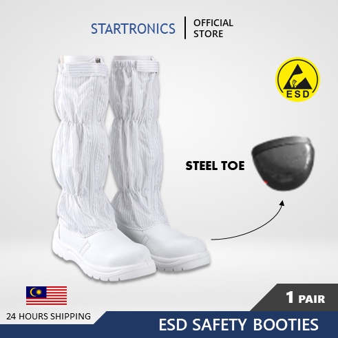 Cleanroom ESD Safety Boots Booties shoes | Shopee Malaysia