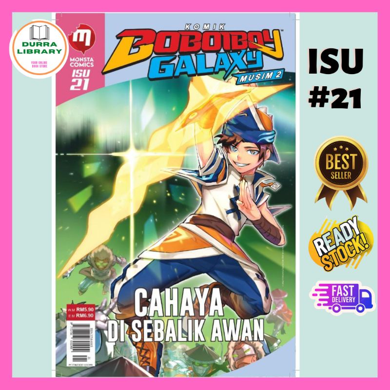 Komik BoBoiBoy Galaxy Musim 2 : Isu 21 “CAHAYA DI SEBALIK AWAN ...