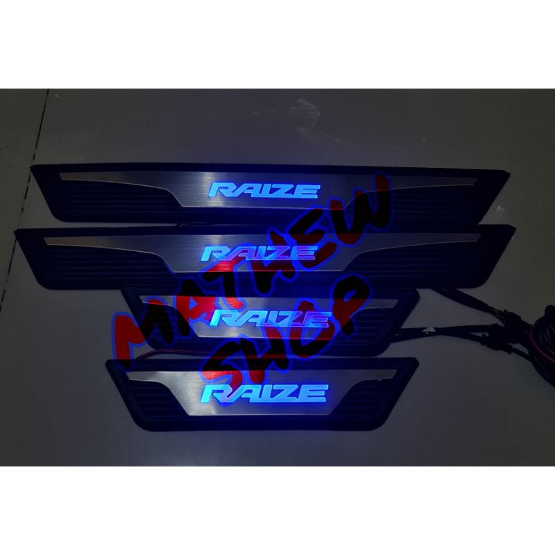 Door Sillplate Sill Plate Raize 2021 2022 2023 2024 2025 Led / Raize ...